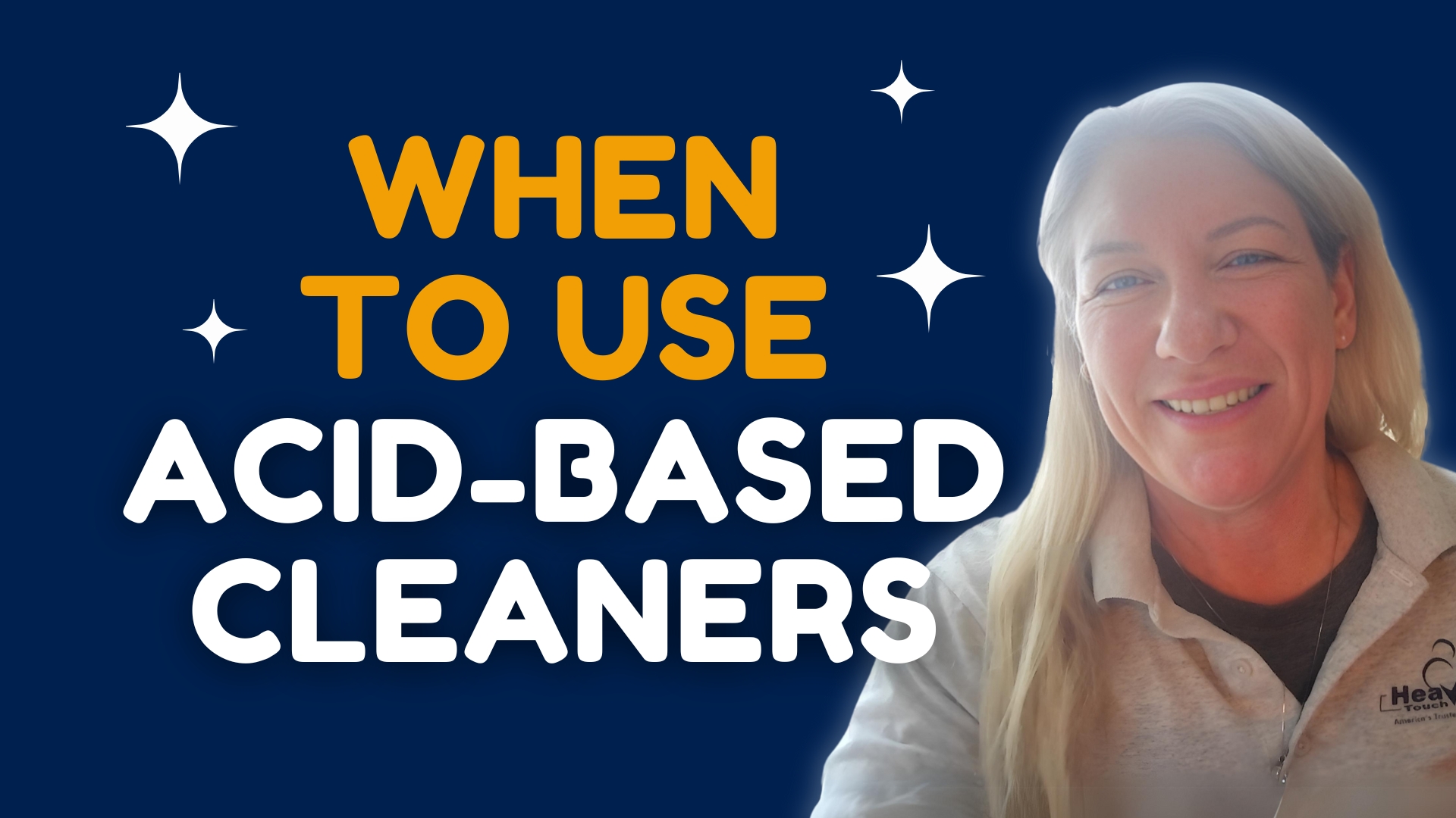 The Only Time You Should Use Acid-based Cleaners | Heavenly Touch Maids
